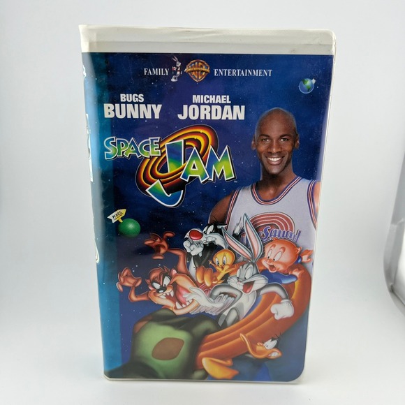 Media | Space Jam Vhs 1996 Bugs Bunny Michael Jordan Warner Bros ...